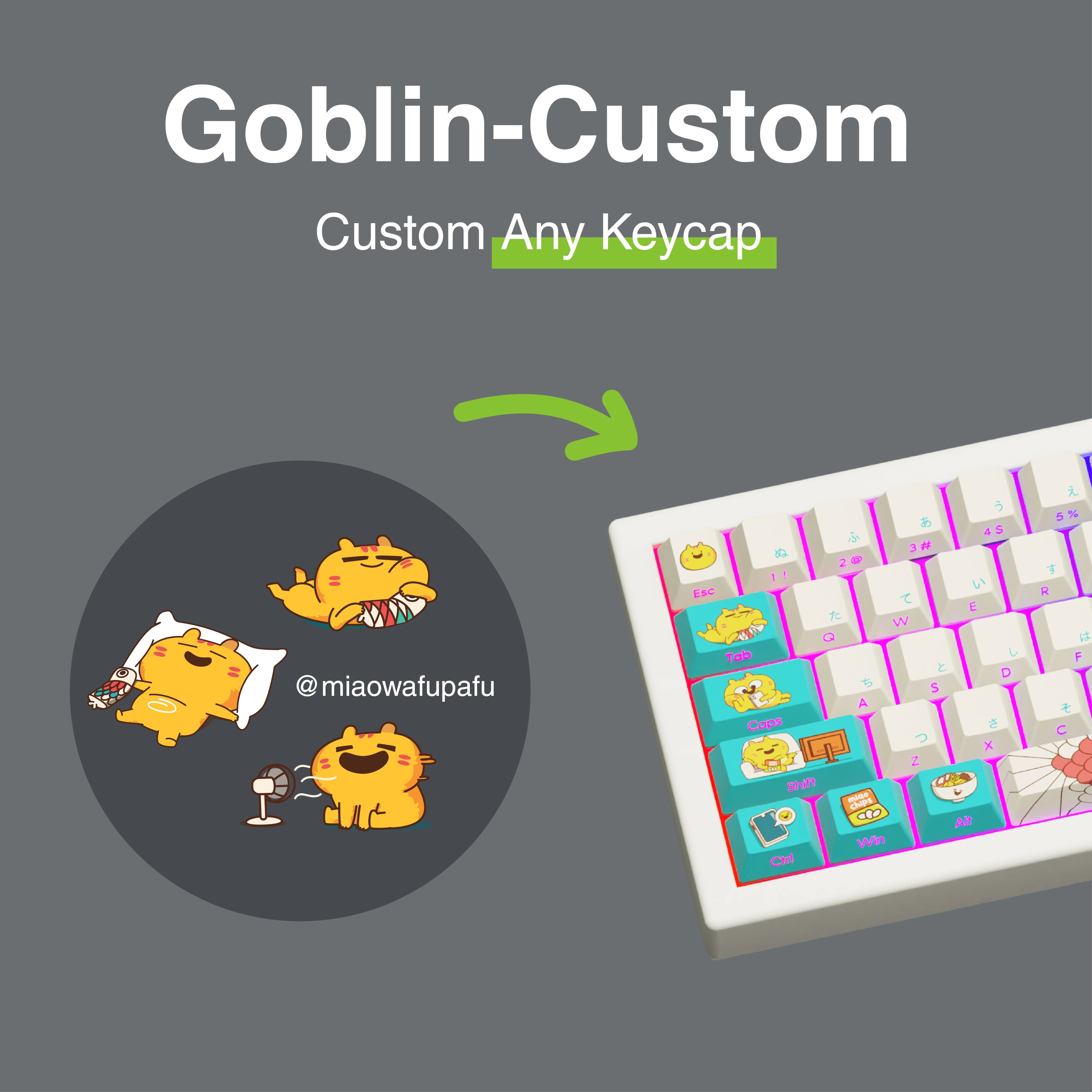 All Custom Keycaps – Goblintechkeys