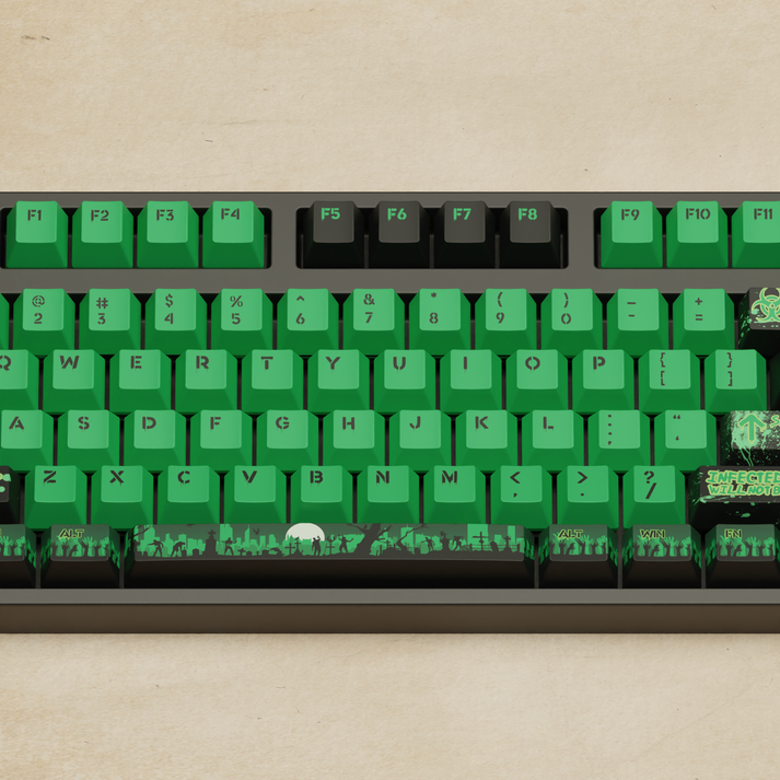 Zombie Keycaps | Ghost Keycaps – Goblintechkeys