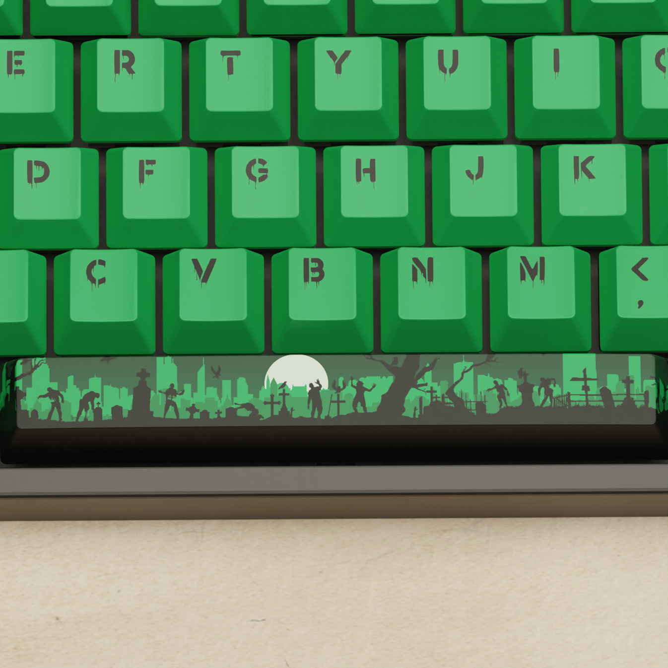 Zombie Keycaps | Ghost Keycaps – Goblintechkeys