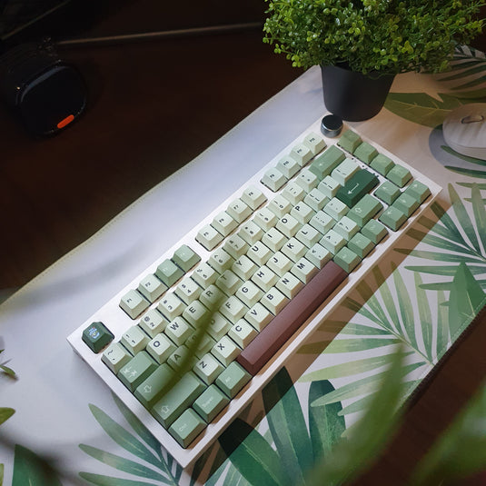 HipyoCaps Jungle Plant Themed Keycap Set – Goblintechkeys