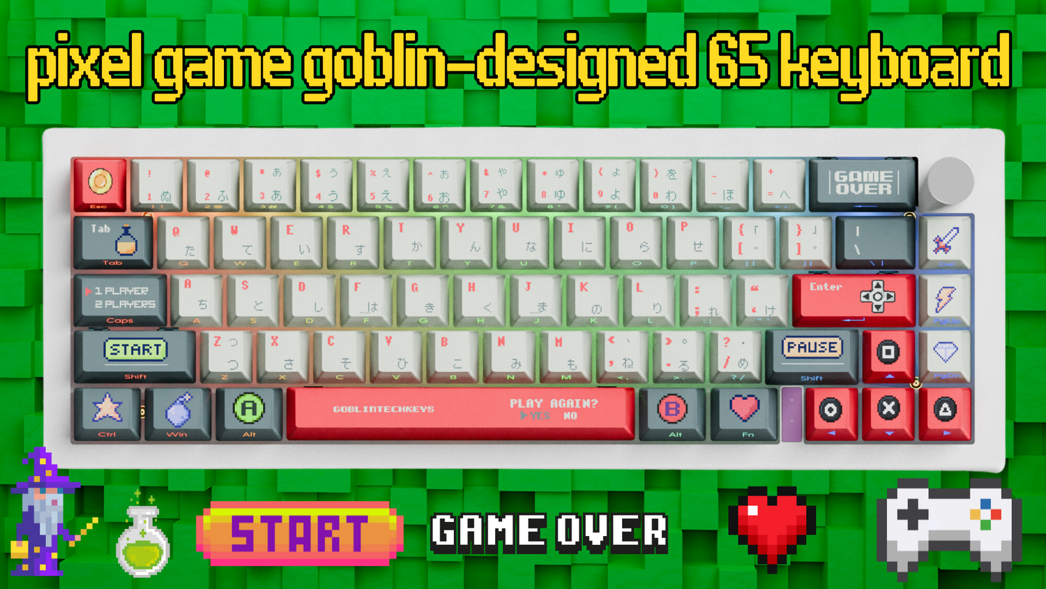 Complete your workspace with custom keycaps – Goblintechkeys