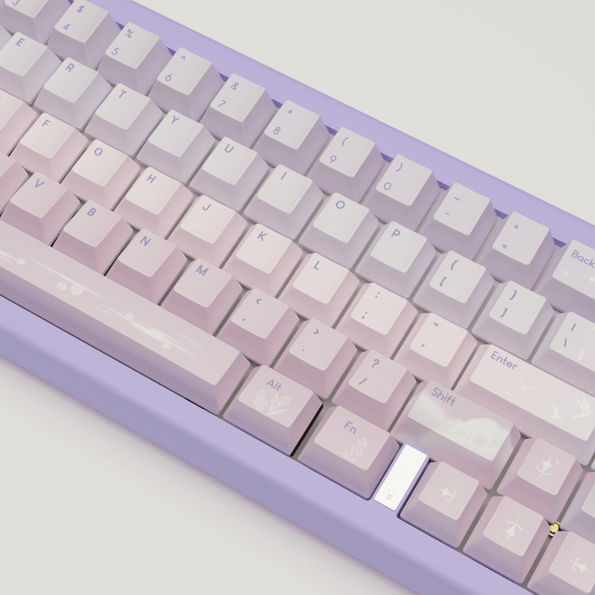 Aesthetic Sky Design Keycaps and Mechanical Keyboard – Goblintechkeys