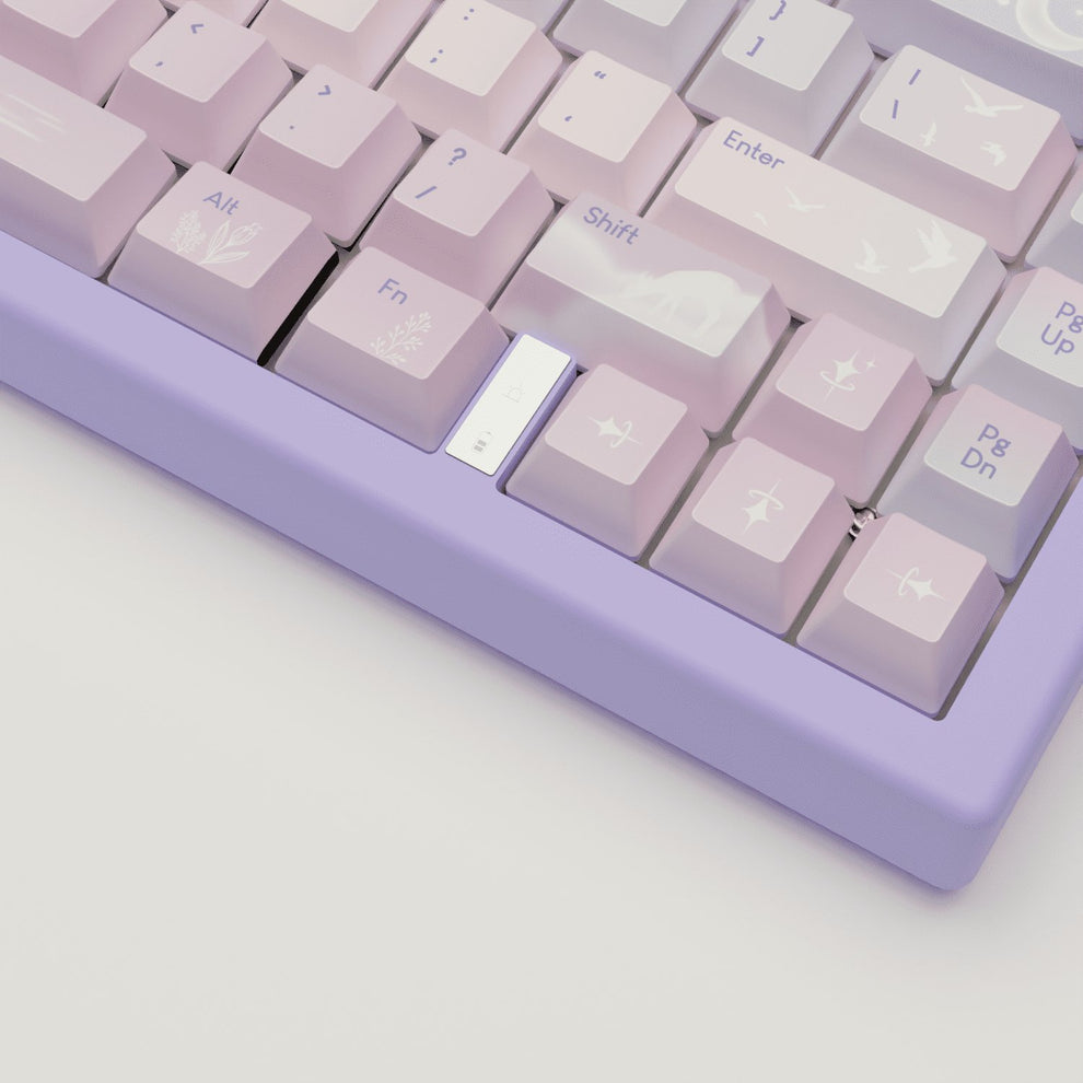Aesthetic Sky Design Keycaps and Mechanical Keyboard – Goblintechkeys