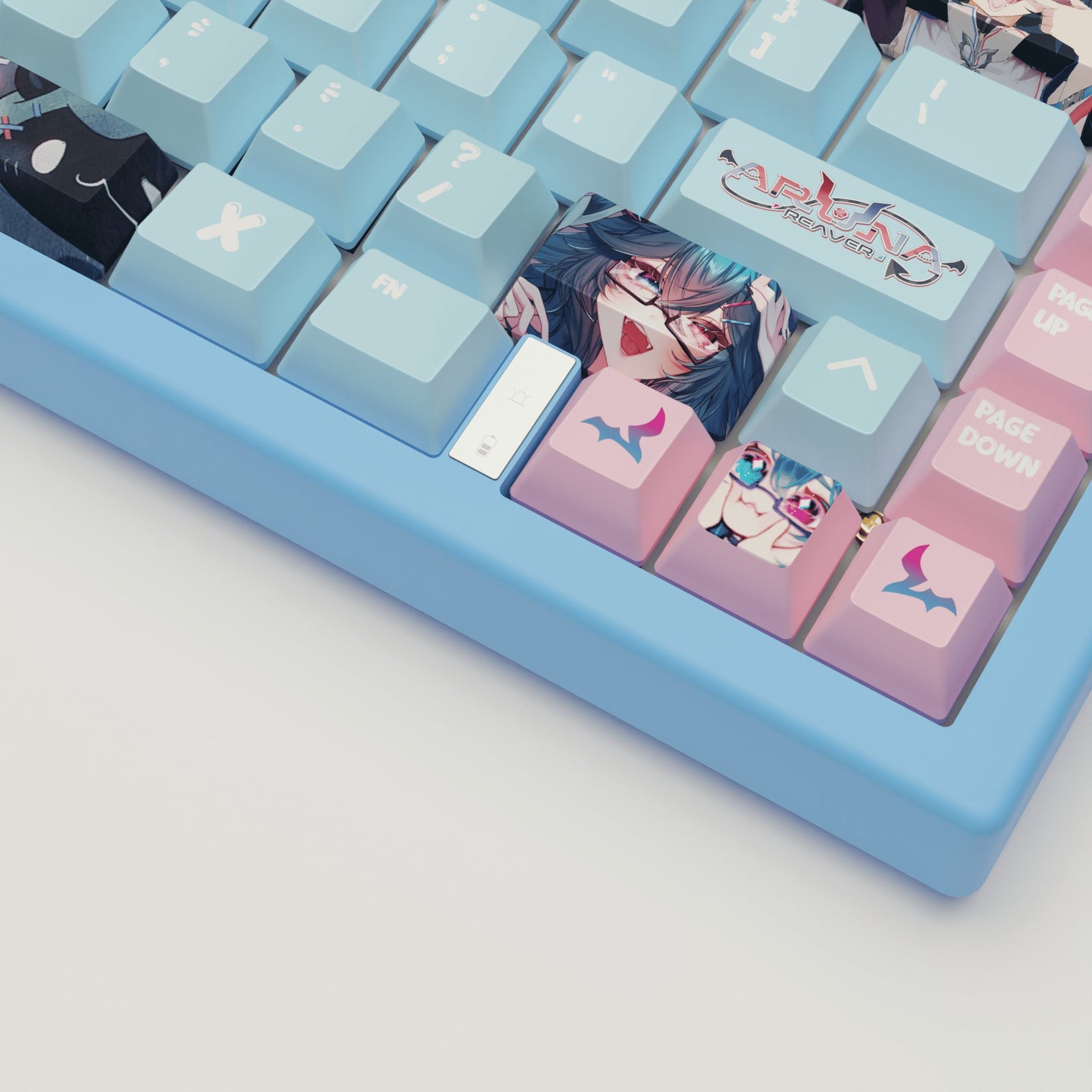 Aruna Reaver Vtuber Keycaps Set – Goblintechkeys