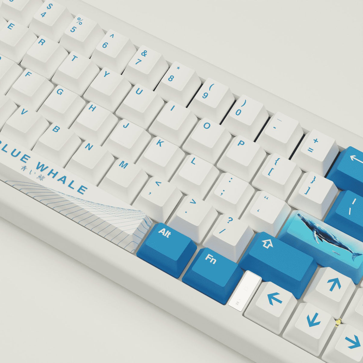 Blue Whale Design Keycaps and Mechanical Keyboard – Goblintechkeys