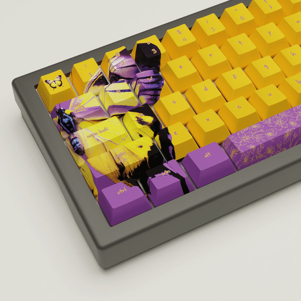 Butterfly Design Keycaps and Mechanical Keyboard – Goblintechkeys