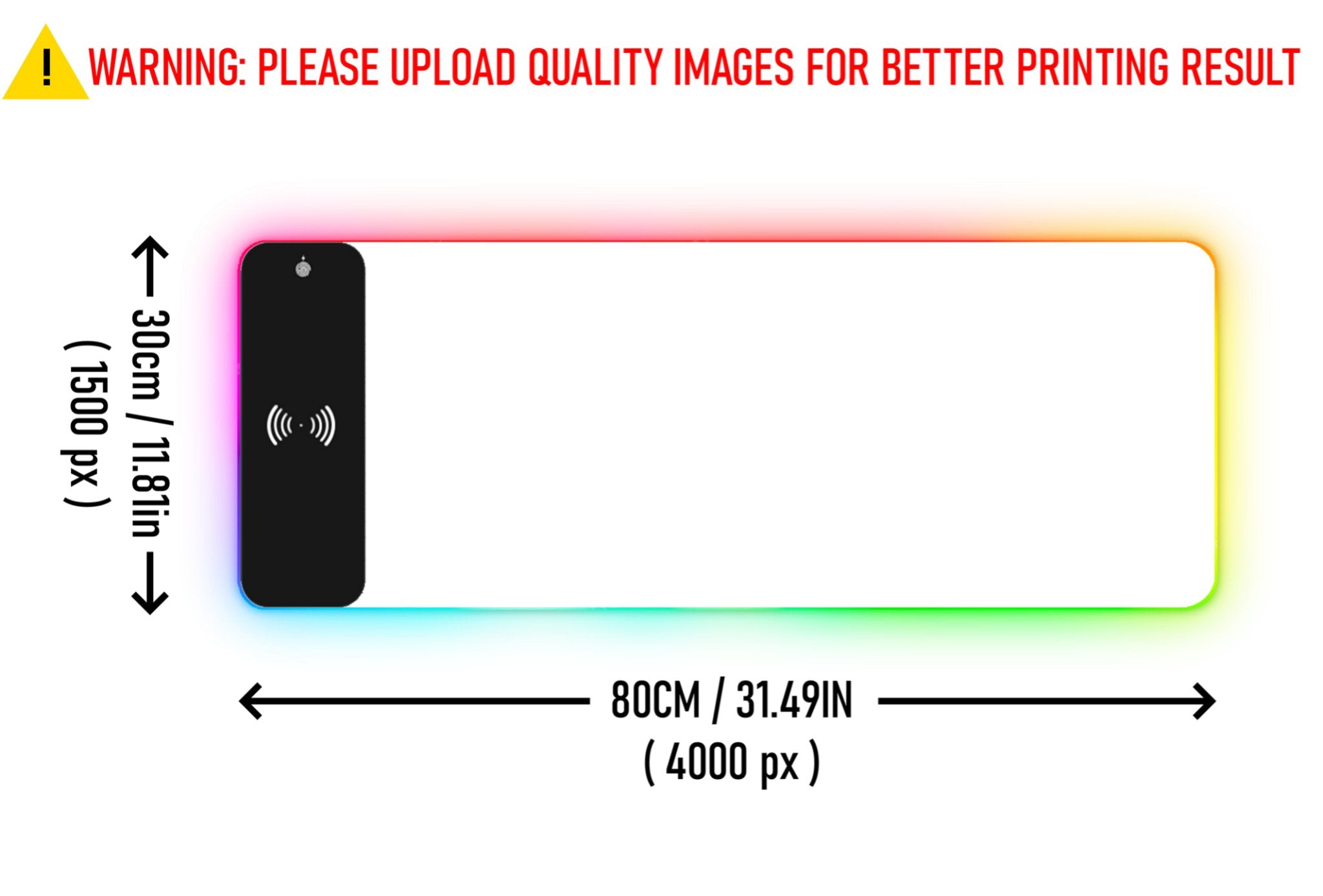 Custom Wireless Charging RGB Deskmat – Goblintechkeys