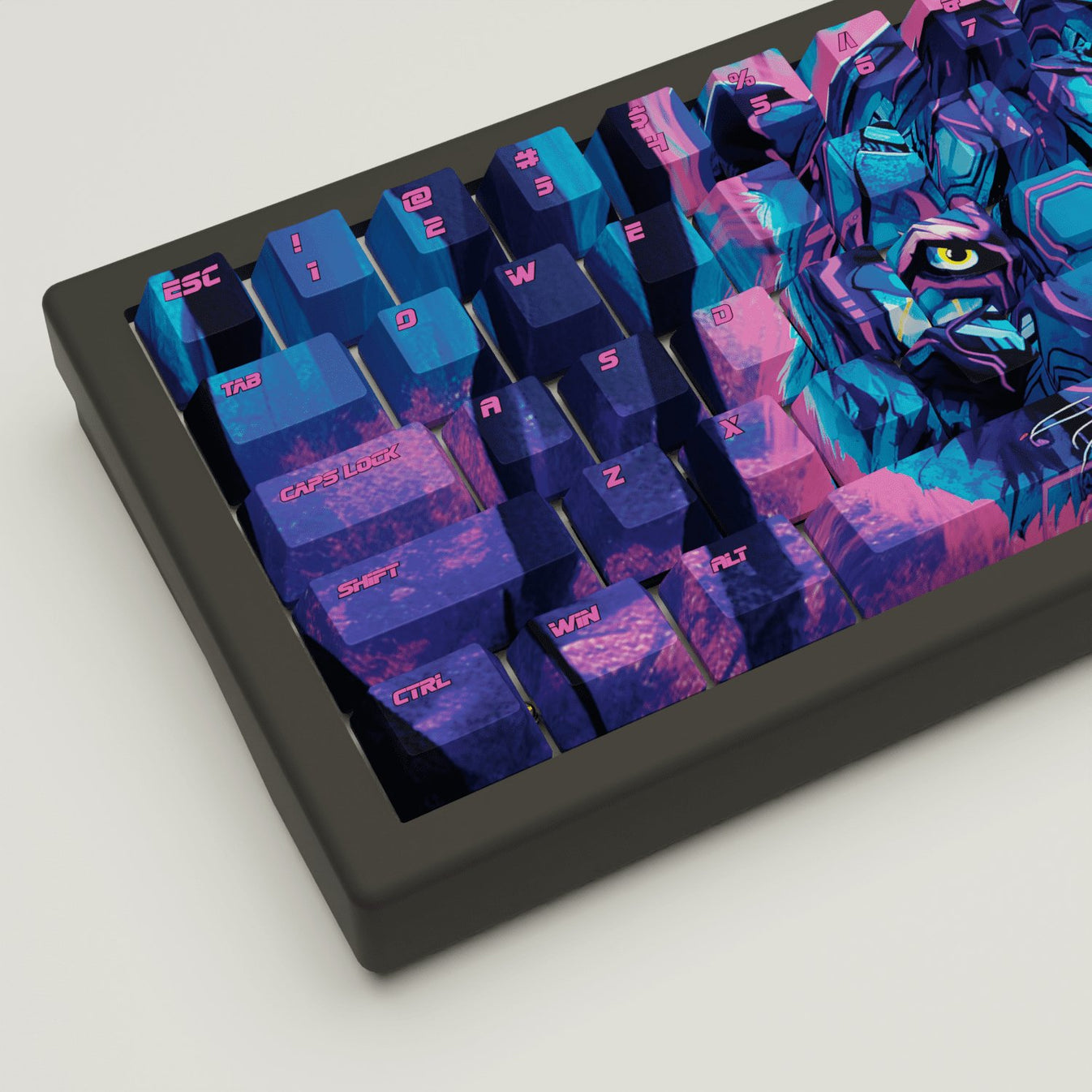 CyberTiger Design Keycaps and Mechanical Keyboard – Goblintechkeys