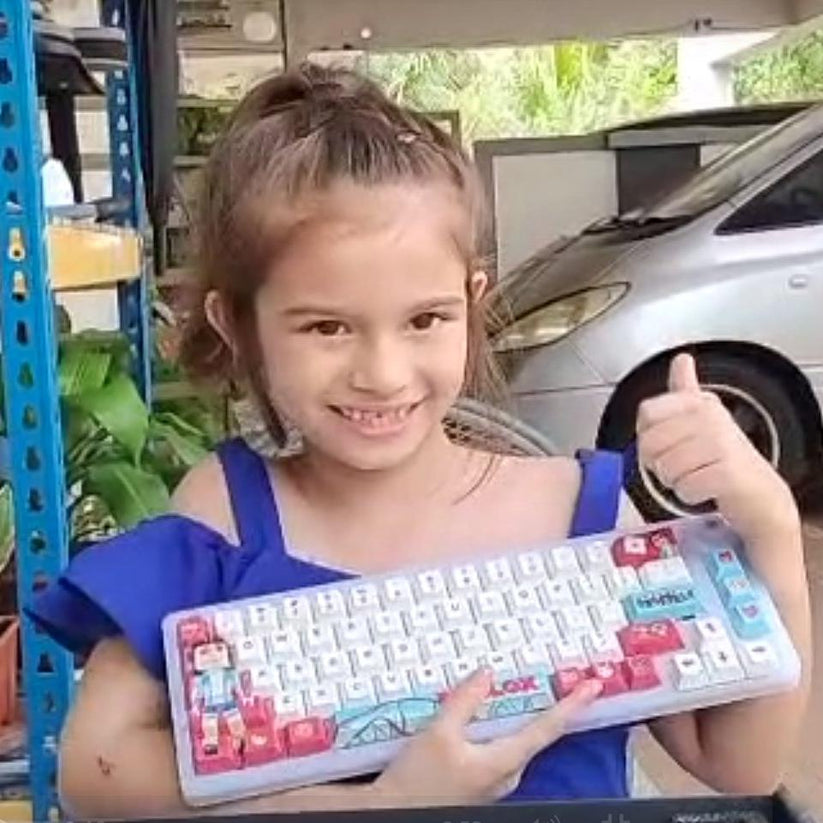 Design your own keycap set. Download template | PBT keycap set(Any key ...