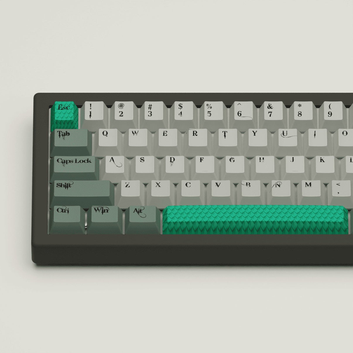 Dragon Scale Design Keycaps and Mechanical Keyboard – Goblintechkeys