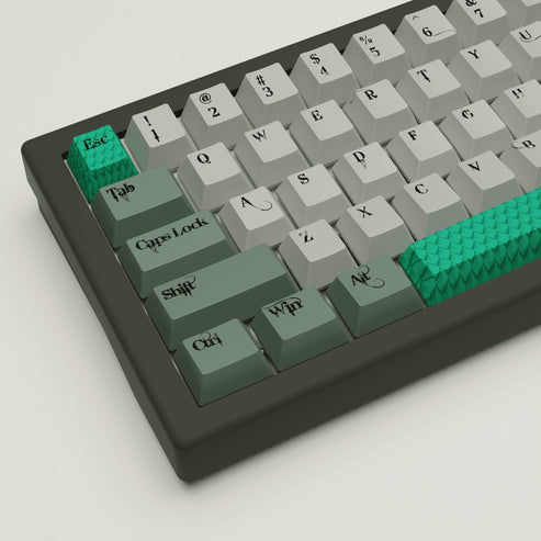 Dragon Scale Design Keycaps and Mechanical Keyboard – Goblintechkeys