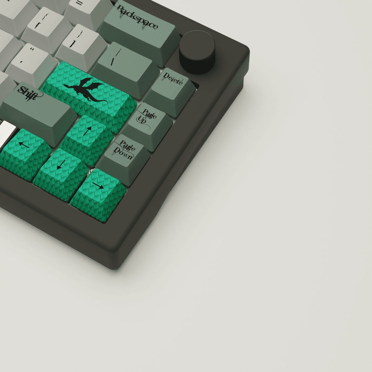 Dragon Scale Design Keycaps and Mechanical Keyboard – Goblintechkeys