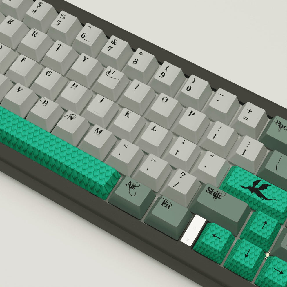 Dragon Scale Design Keycaps and Mechanical Keyboard – Goblintechkeys