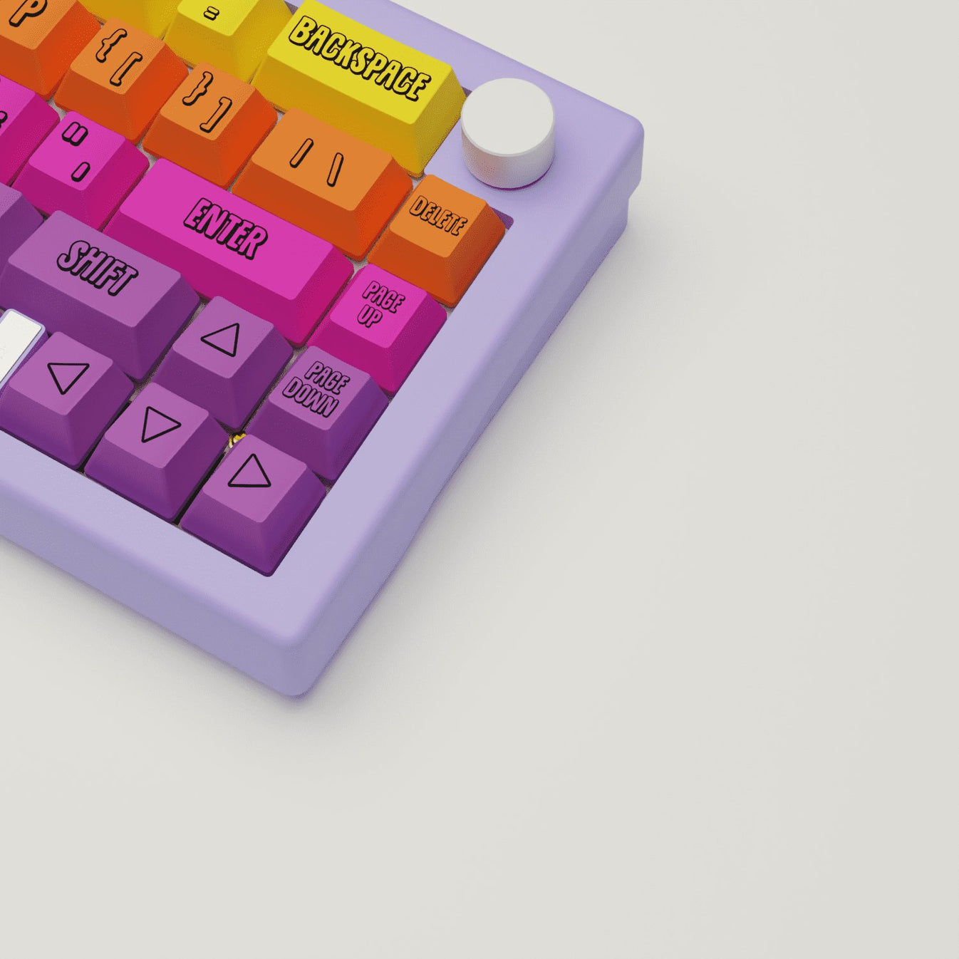 Fruit Salad Design Keycaps and Mechanical Keyboard – Goblintechkeys