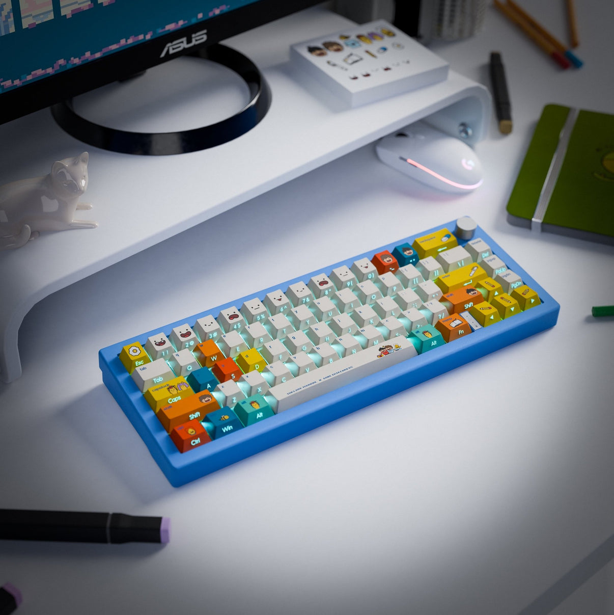 Happy Lame Friend set by thelamejournal – Goblintechkeys
