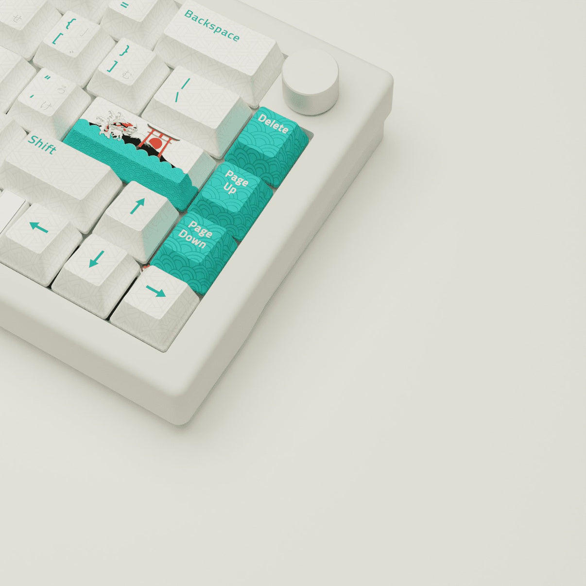 Koi Hiragana Design Keycaps and Mechanical Keyboard – Goblintechkeys