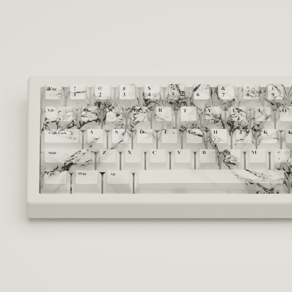 Marble Design Keycaps and Mechanical Keyboard – Goblintechkeys