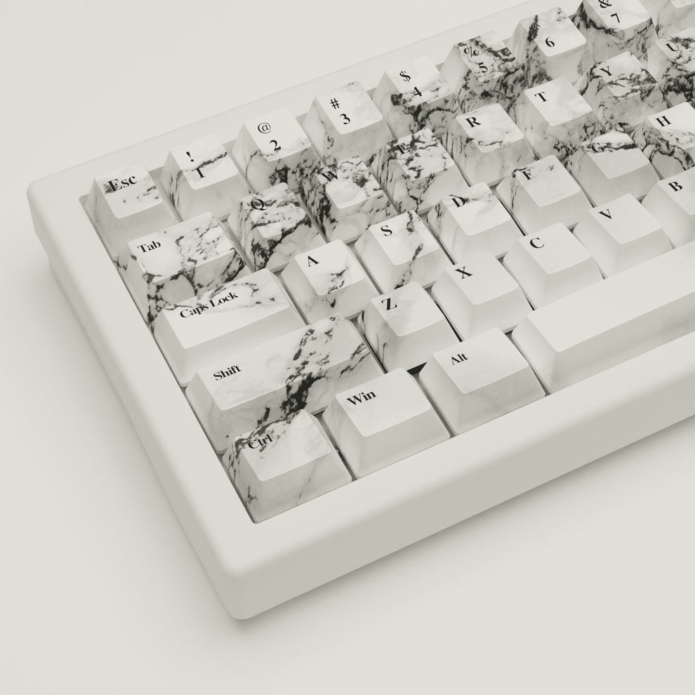 Marble Design Keycaps and Mechanical Keyboard – Goblintechkeys