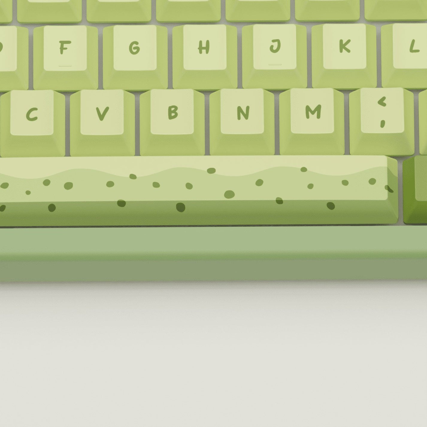 Matcha Boba Design Keycaps and Mechanical Keyboard – Goblintechkeys