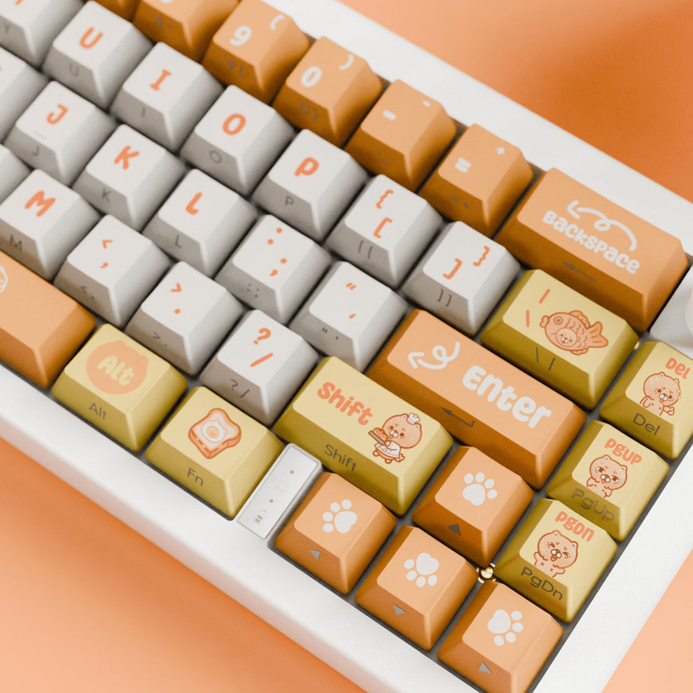 Mocha's Bakery Keycaps - cuteness overload – Goblintechkeys