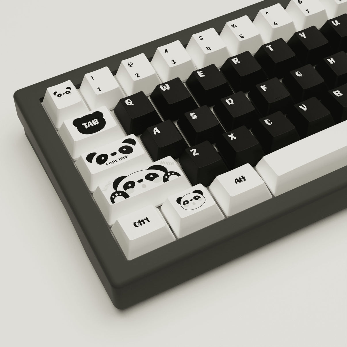 Panda Design Keycaps and Mechanical Keyboard – Goblintechkeys