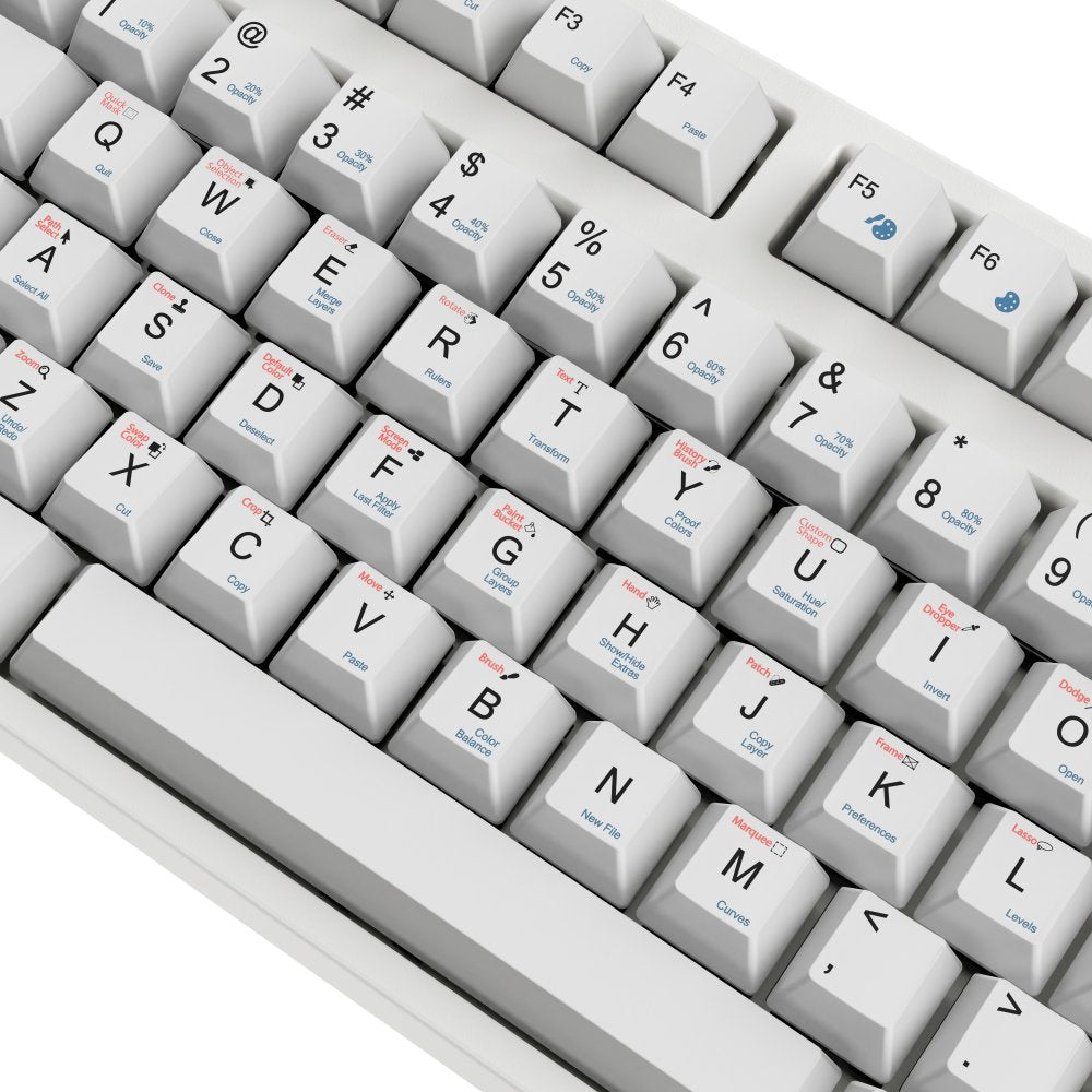 Photoshop Shortcut Key Mechanical Keyboard(Win & Mac) – Goblintechkeys