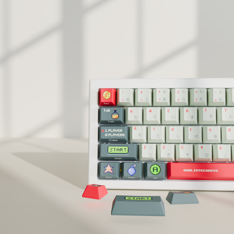 Pixel Game Goblin-Designed 65%, 75% & 100% Keyboard – Goblintechkeys