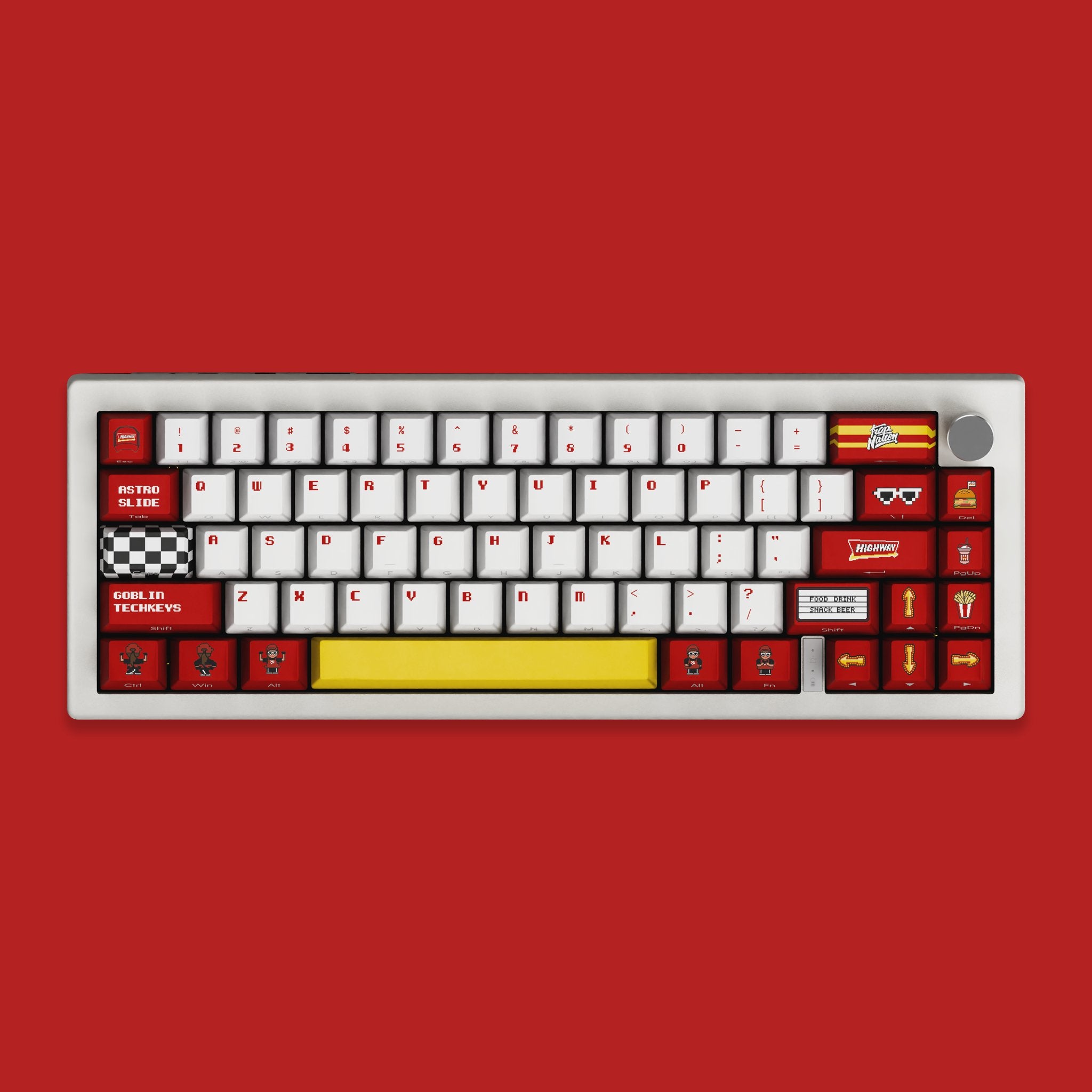 [Ready Stock] Goblintechkeys x Highway Cafe x Trap Nation GTK65 Keyboa