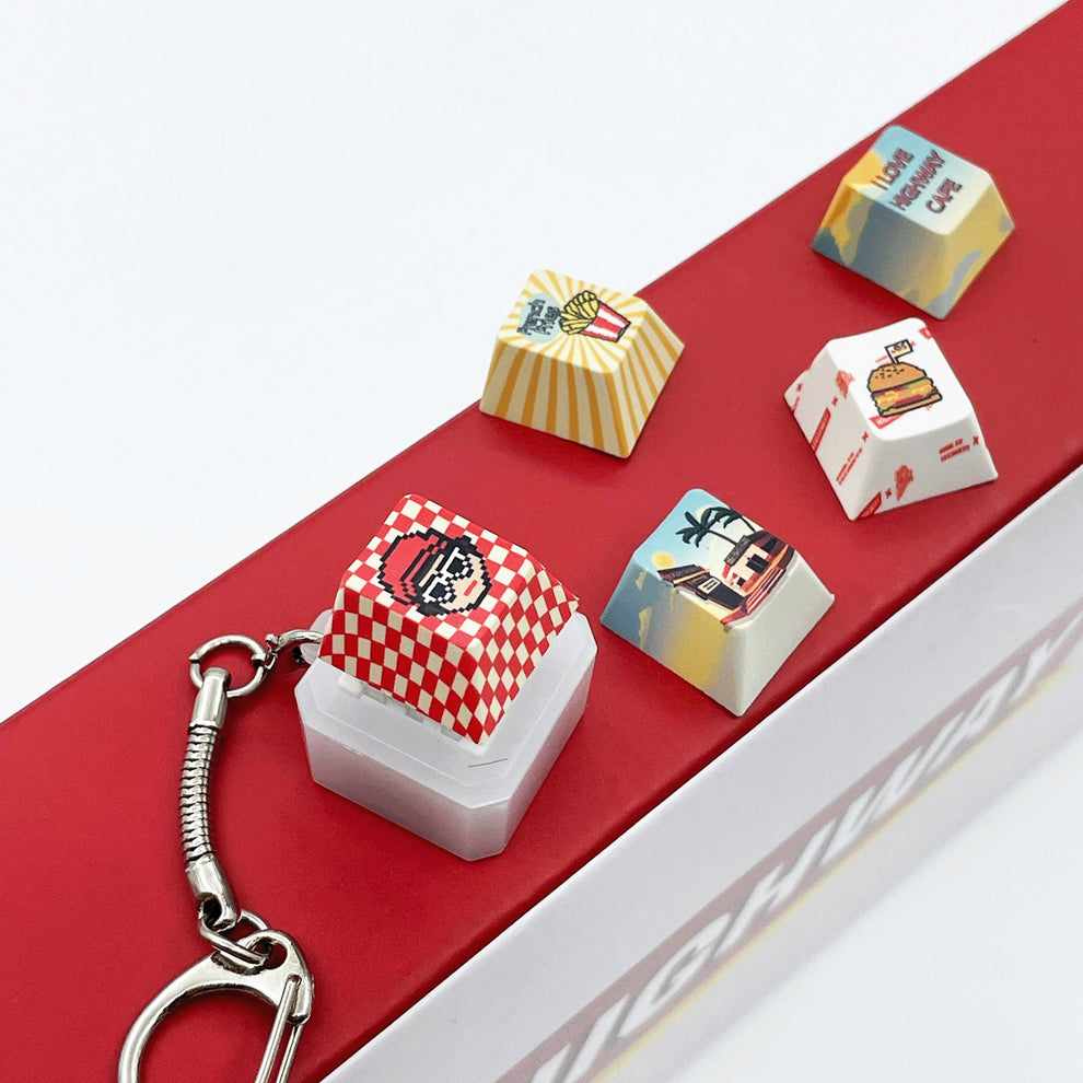 [Ready Stock] Goblintechkeys x Highway Cafe x Trap Nation LED Keycaps