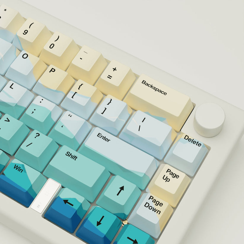 Sunset Design Keycaps and Mechanical Keyboard – Goblintechkeys