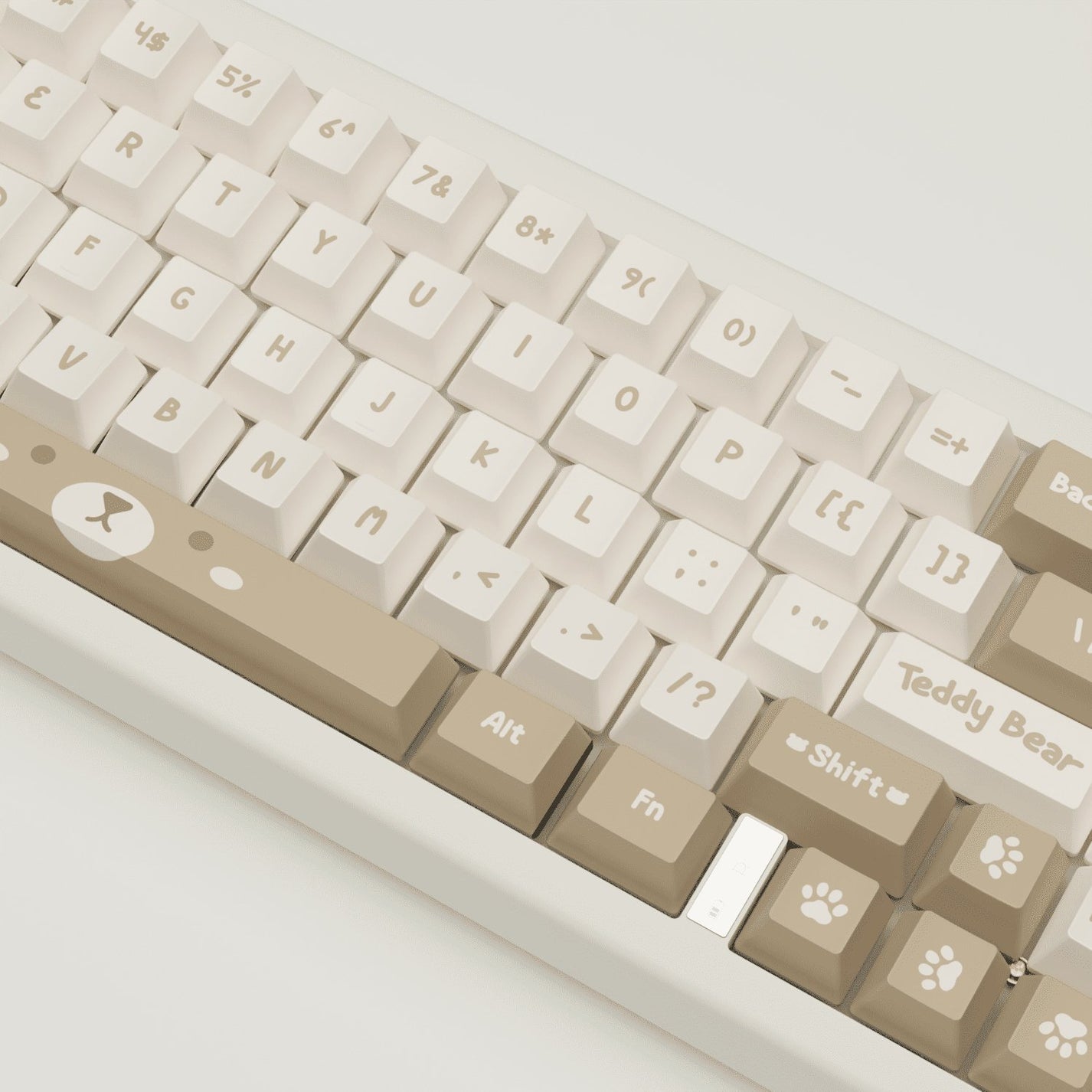 Teddy Bear Design Keycaps and Mechanical Keyboard – Goblintechkeys
