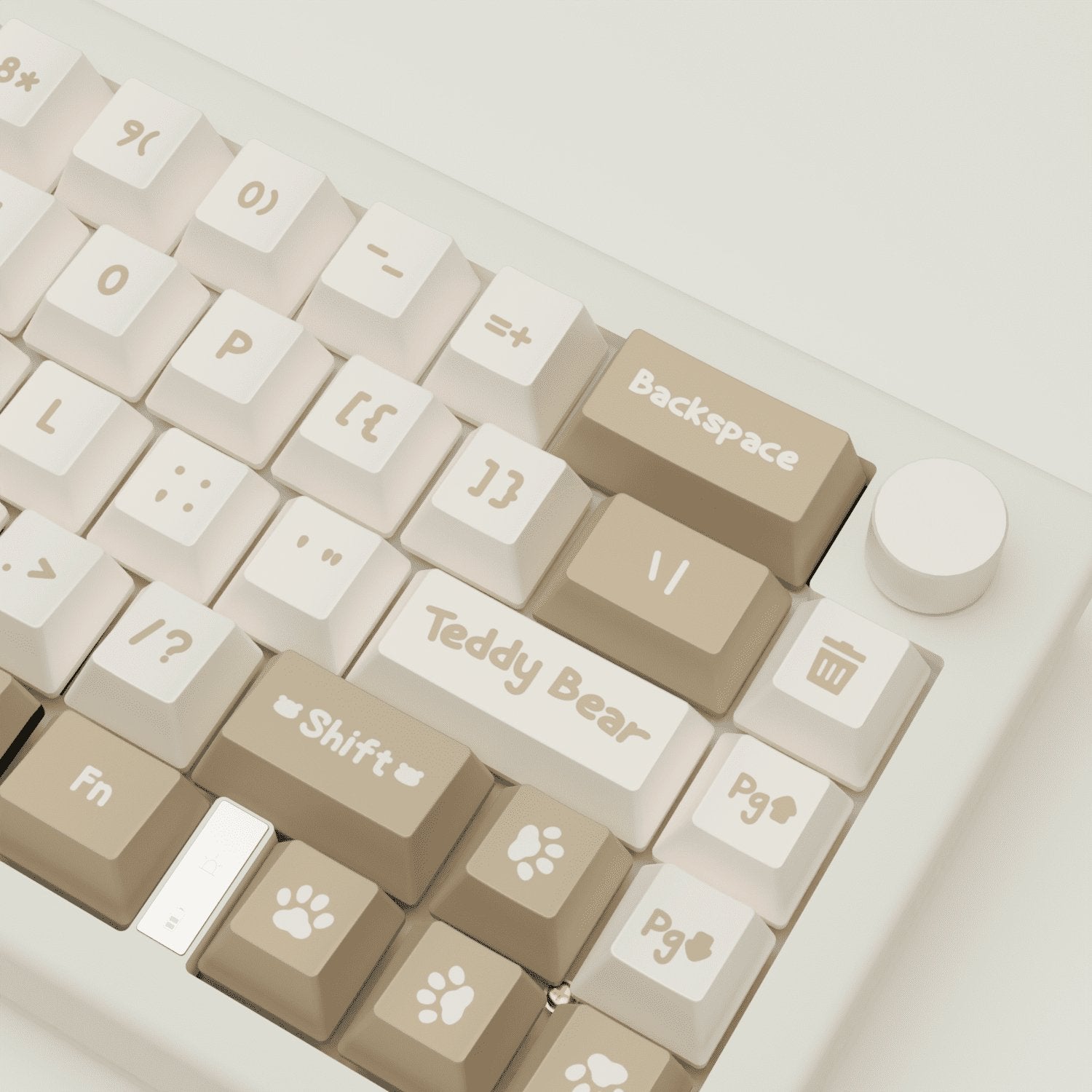 Teddy Bear Design Keycaps and Mechanical Keyboard – Goblintechkeys