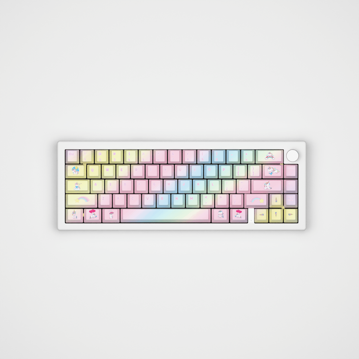 Unicorn Design Keycaps and Mechanical Keyboard – Goblintechkeys