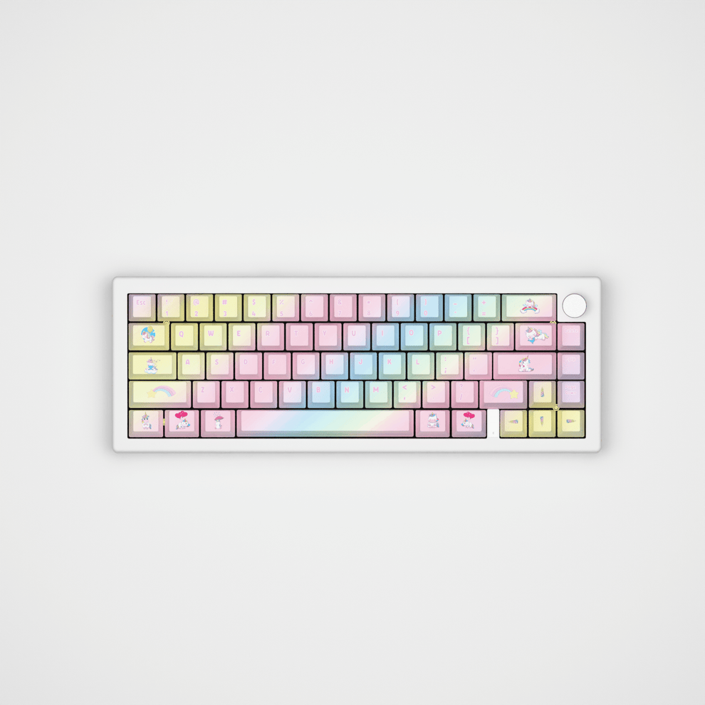 Unicorn Design Keycaps and Mechanical Keyboard – Goblintechkeys