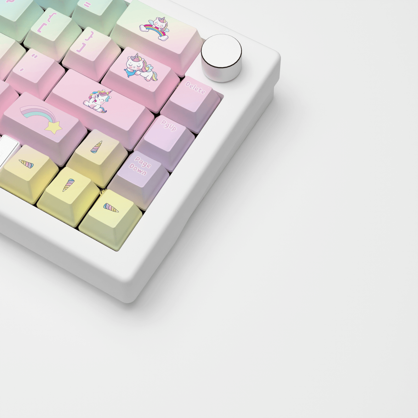 Unicorn Design Keycaps and Mechanical Keyboard – Goblintechkeys