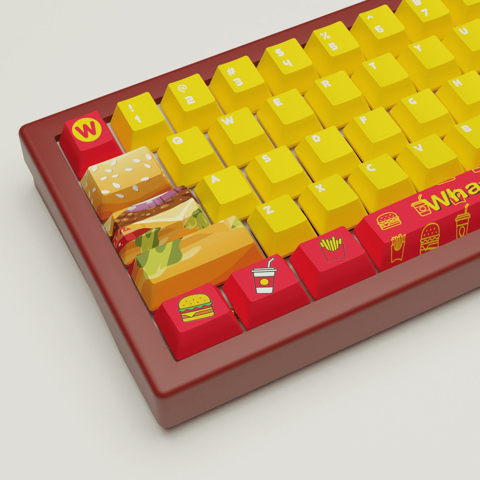 WhackDonald's Design Keycaps and Mechanical Keyboard – Goblintechkeys