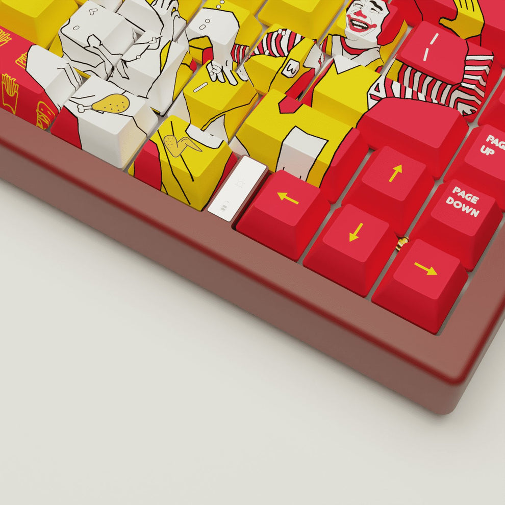 WhackDonald's Design Keycaps and Mechanical Keyboard – Goblintechkeys