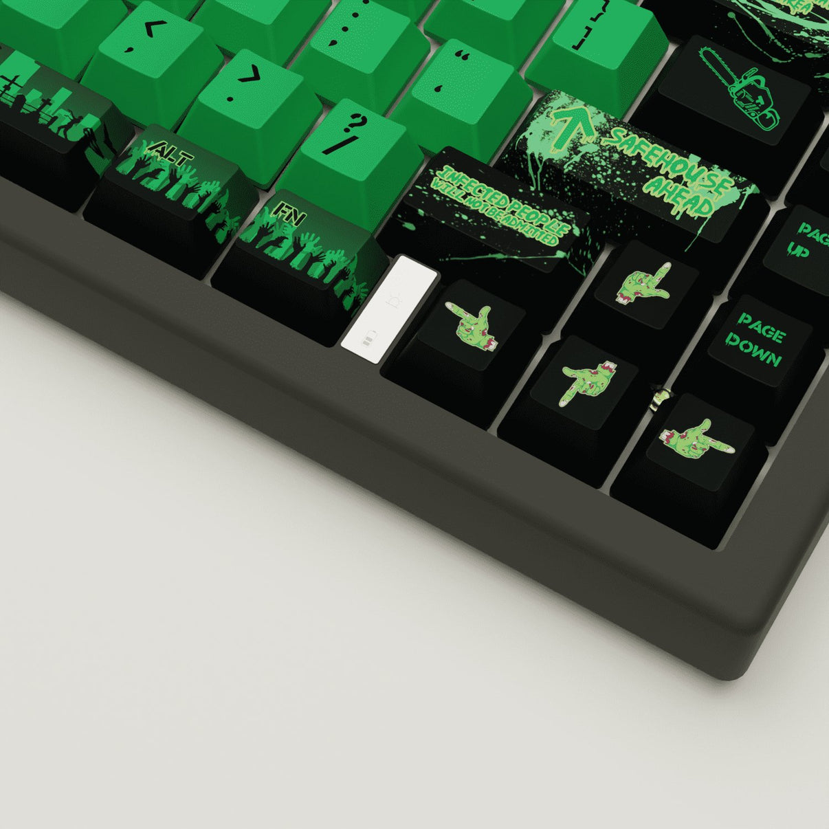 Zombie Design Keycaps and Mechanical Keyboard – Goblintechkeys