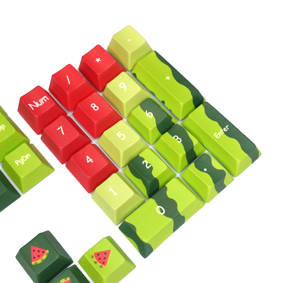 Watermelon Keycaps Set for Mechanical Keyboards – Goblintechkeys