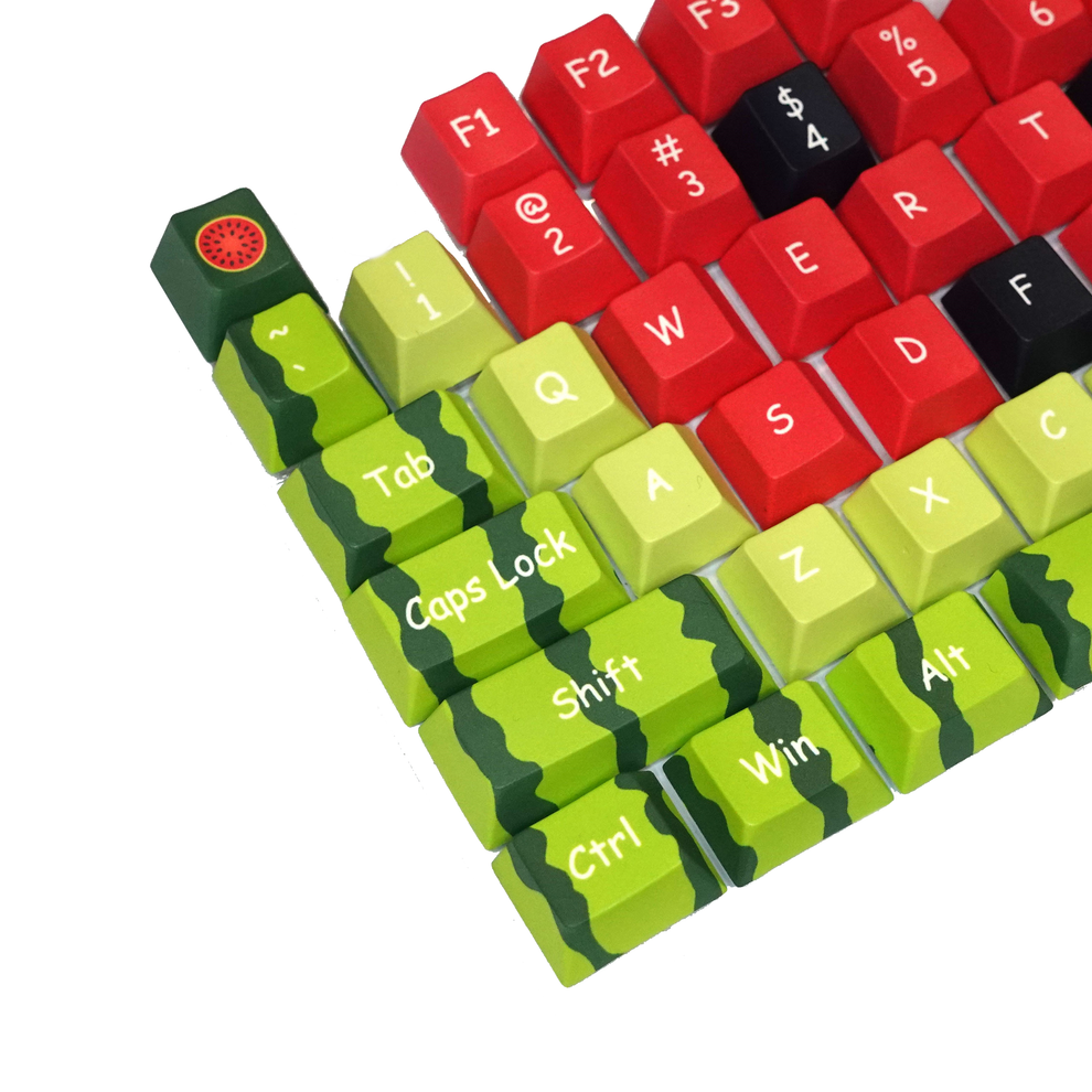 Watermelon Keycaps Set for Mechanical Keyboards – Goblintechkeys