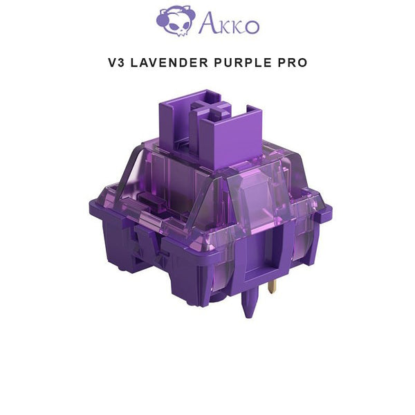 Akko Switches - V3 Lavender Purple Pro Switches (45pcs) – Goblintechkeys
