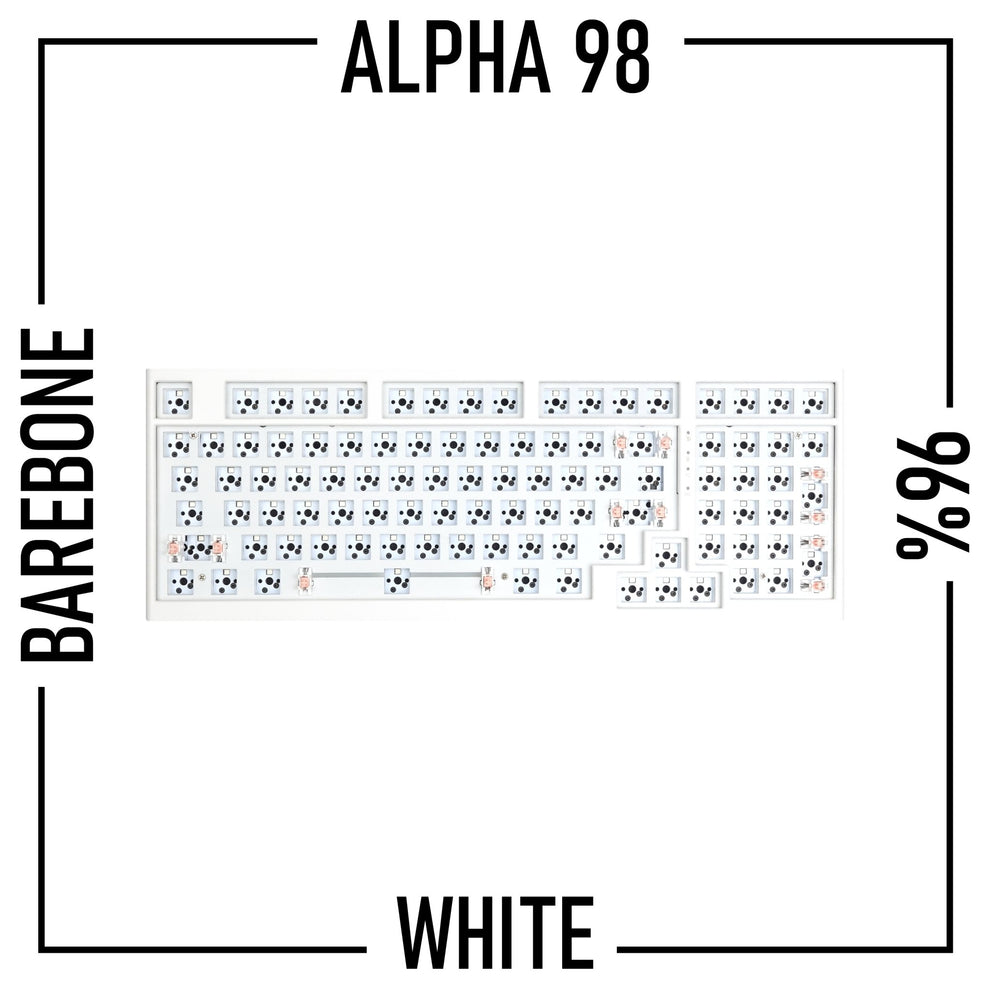 Alpha 98 - 96% Wireless Mechanical Keyboard Barebone Kit – Goblintechkeys