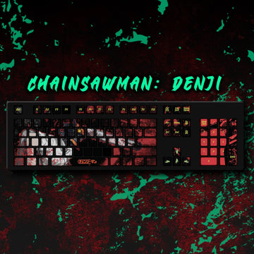 Chainsaw Man Keycaps set for mechanical keyboard – Goblintechkeys