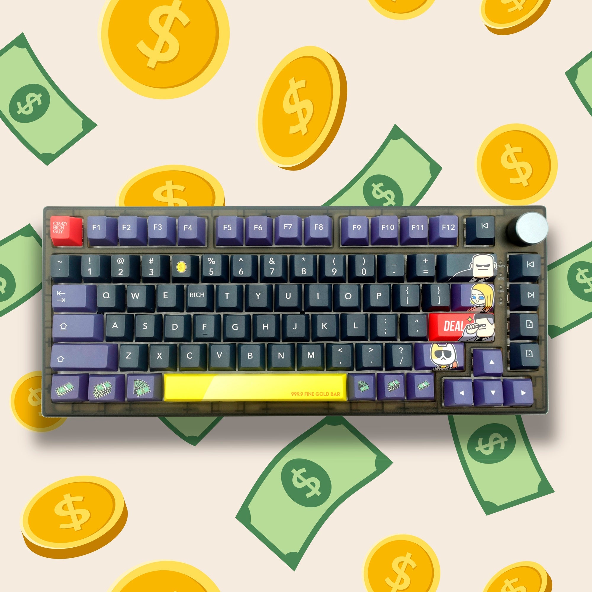 Artist keycap design set for mechanical keyboard – Goblintechkeys