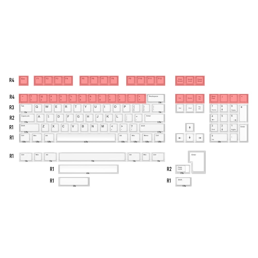 Custom Keycap (Single key, ESC, Spacebar, Enter and etc..) – Goblintechkeys