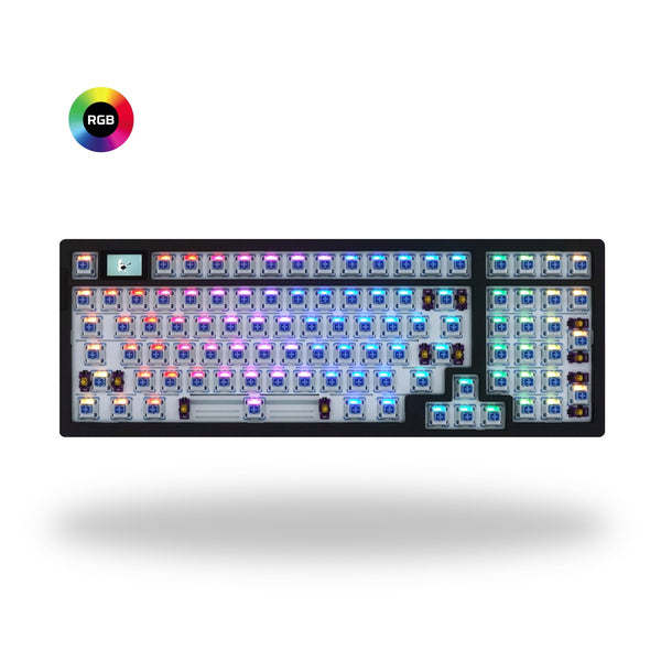 Gamma 98 (96%) | 1800 Barebone Kit | LED Mechanical Keyboard ...