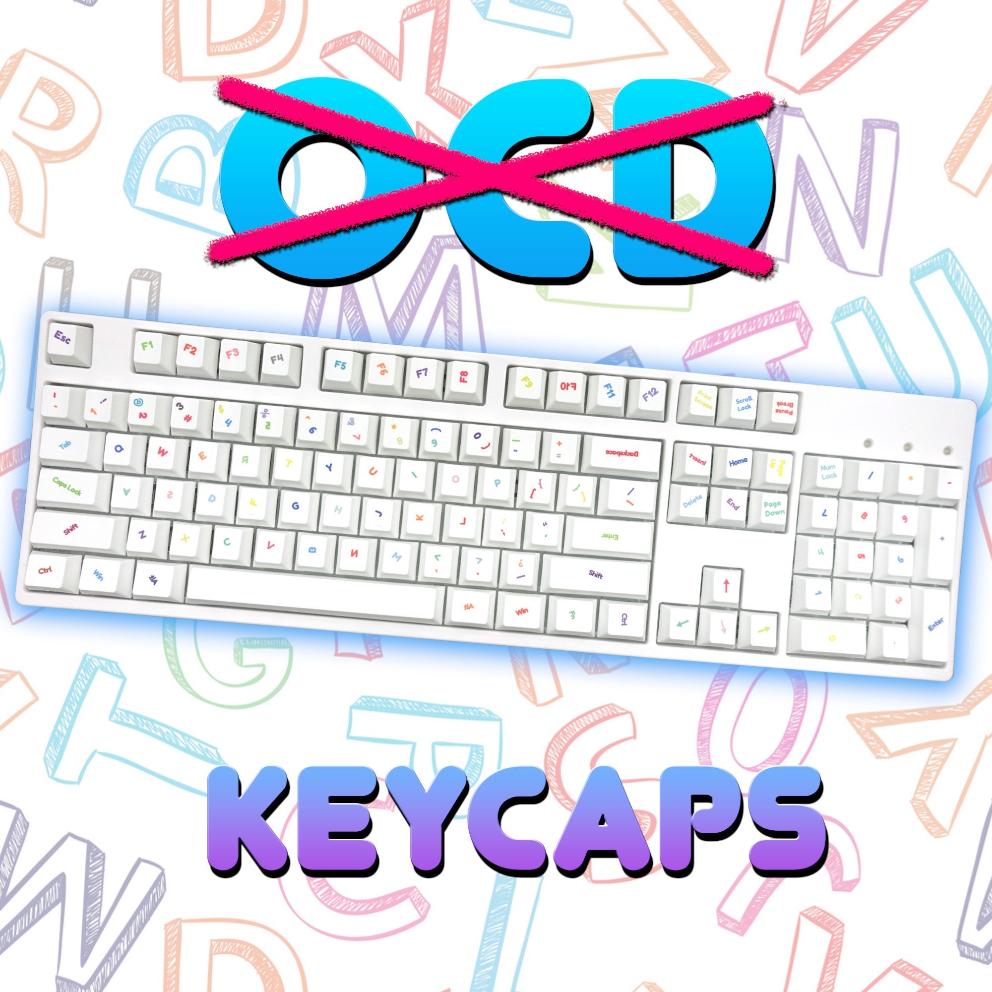 Daruma Neko Sama keycap set by Michael Chuah – Goblintechkeys