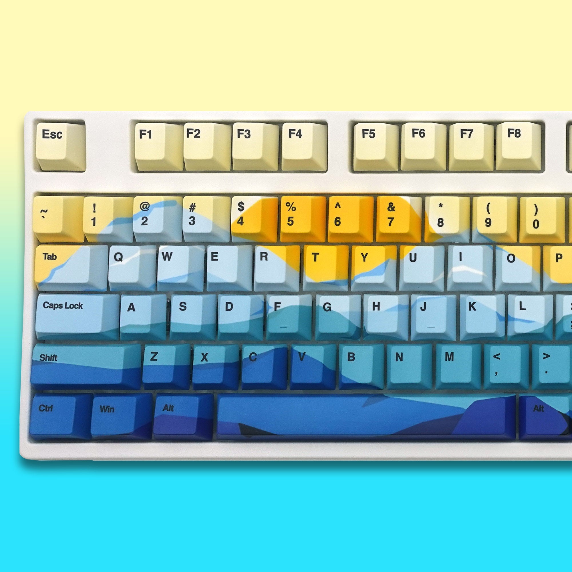 Artist design keycap set for mechanical keyboard – Goblintechkeys